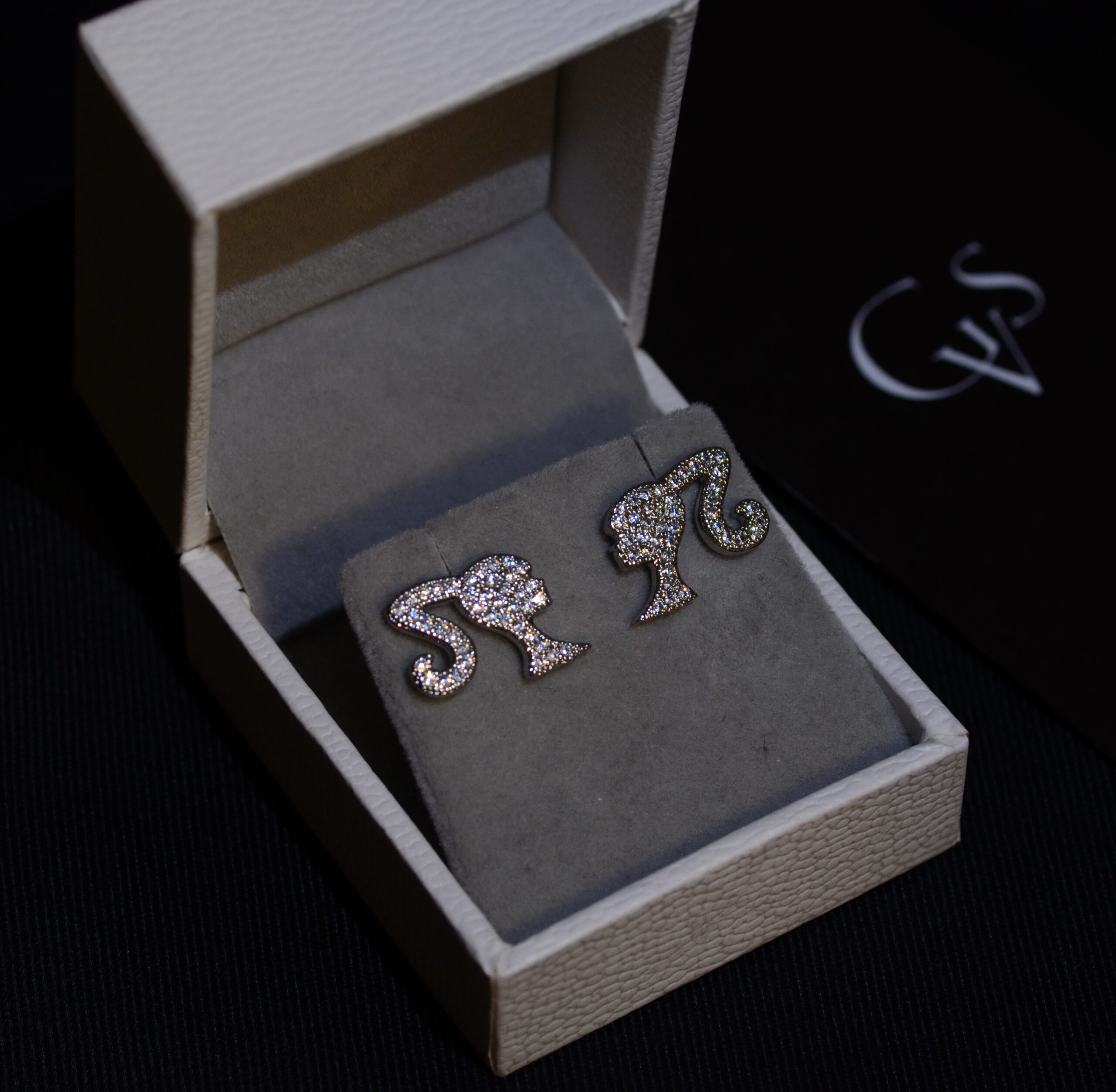 Barbie- Iced Out Earrings - GVS-STONES